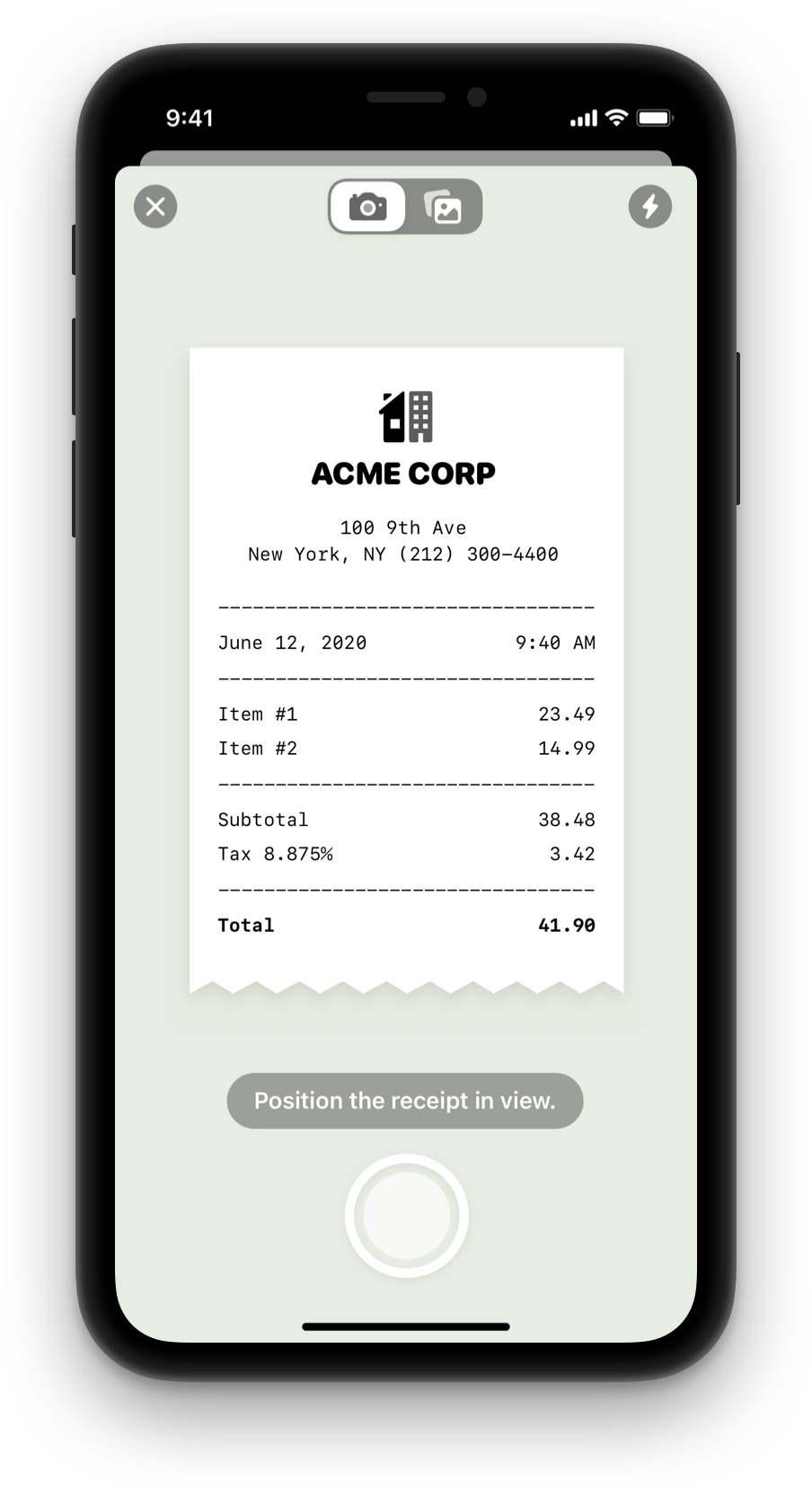 RapidReceipt | Record-keeping & Reimbursement